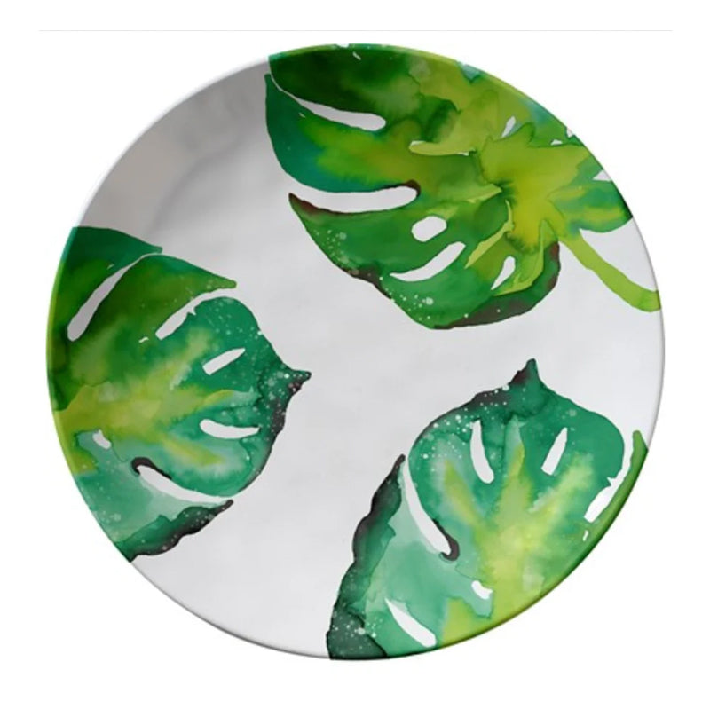 Tropical Leaf 11" Dinner Plate – Island Trading Limited